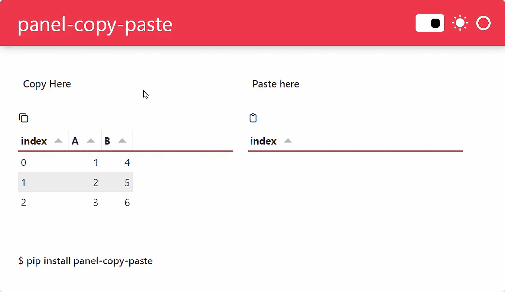 Panel-copy-paste - Showcase - HoloViz Discourse