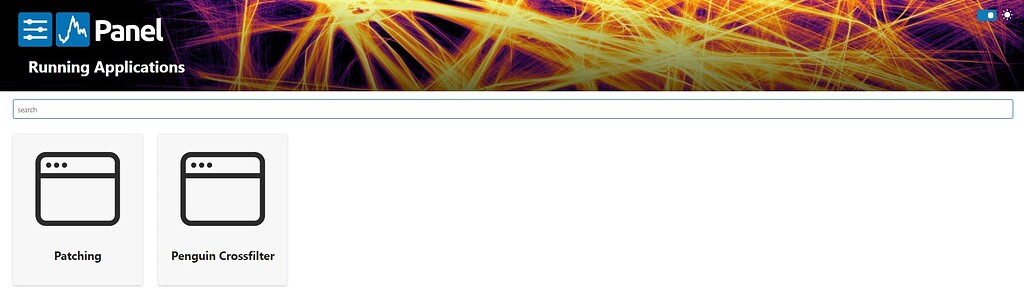 Modify Homepage For Multipage Panel Holoviz Discourse 