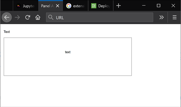 Using scripts inside a HTML pane (dropzone.js) - Panel - HoloViz Discourse