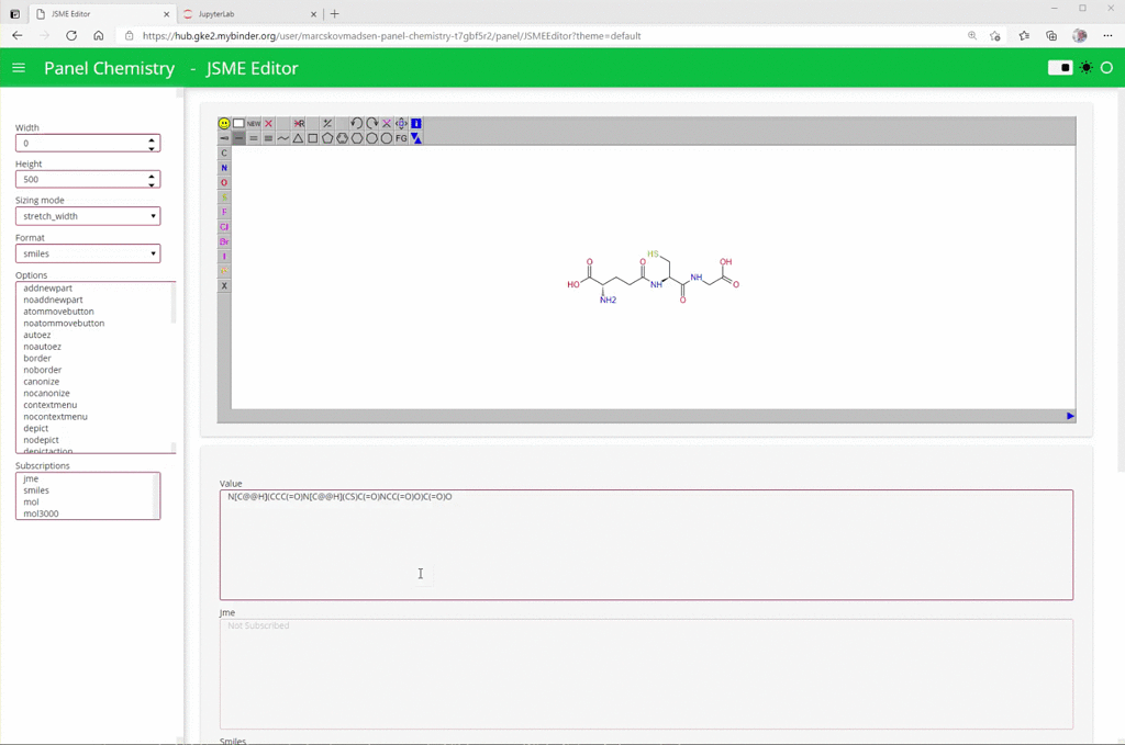 Panel-Chemistry Released - Showcase - HoloViz Discourse