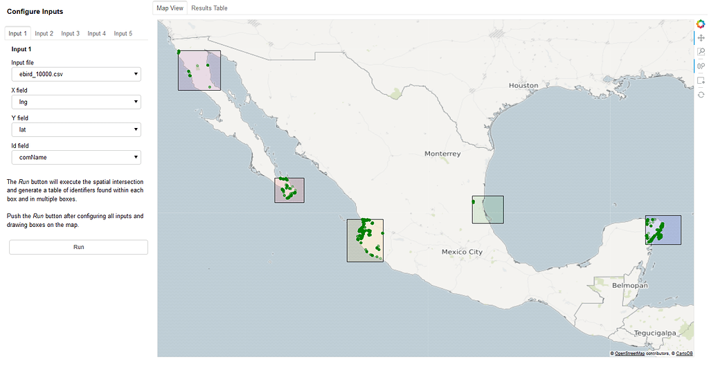 How to set Geoviews map extent programmatically in Panel dashboard ...