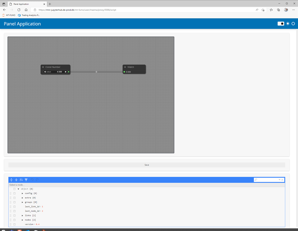Litegraph Js Integration Panel Holoviz Discourse