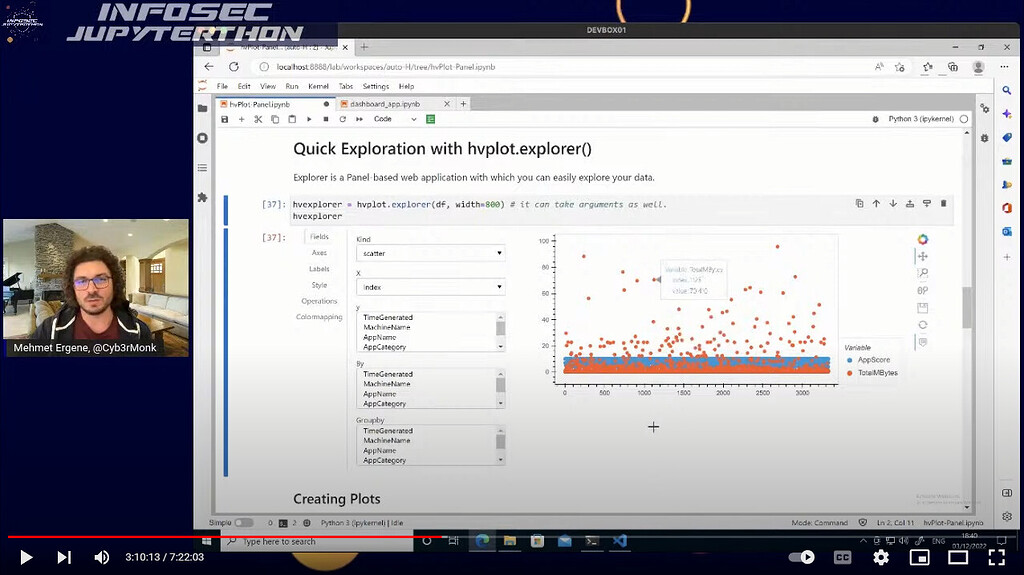 HoloViz for InfoSec - Showcase - HoloViz Discourse