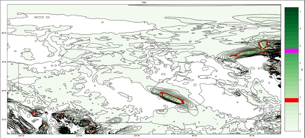 FilledContours and how to rasterize and define custom colours ...