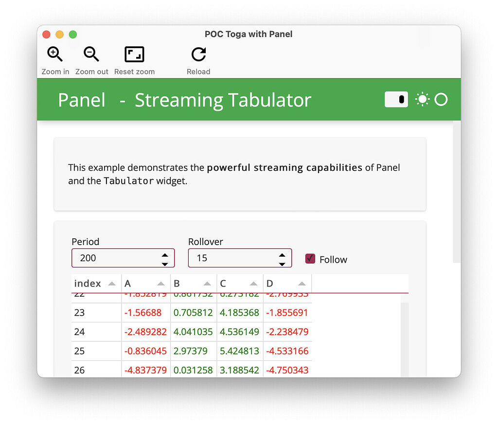Proof of Concept : Native desktop app with Panel - Panel - HoloViz ...