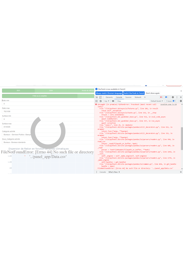 Error while Running Panel in Browser using WASM - Panel - HoloViz Discourse Error while Running Panel in Browser using WASM - Panel - HoloViz Discourse