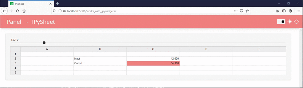Ipysheet - An Ipywidget based Spreadsheet that works with Panel - Showcase - HoloViz Discourse