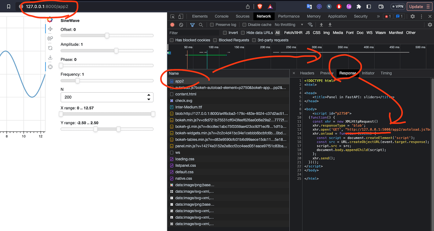 How to do the best practice with FastAPI - Panel - HoloViz Discourse